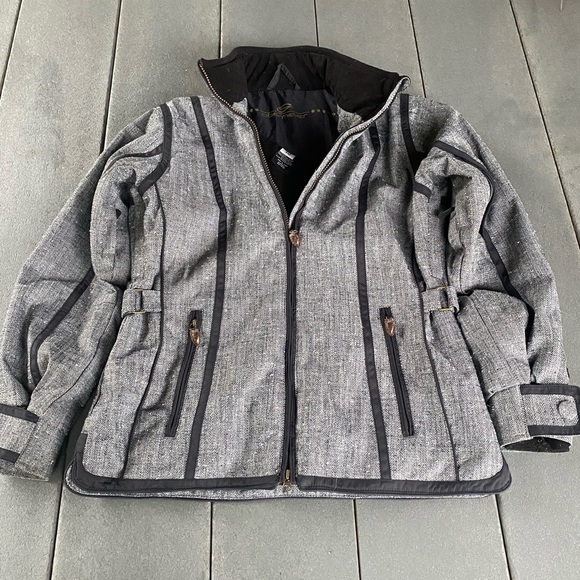 Obermeyer | Jackets & Coats | Obermeyer Womens Gray Tweed Ski Jacket ...